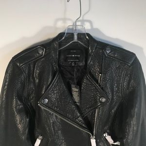 Lucky Brand | Jackets & Coats | Lucky Brand Lamb Leather Moto Jacket ...